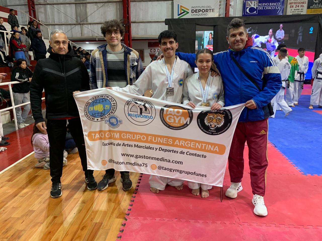 Tao Gym Grupo Funes triunfa en el Argentina Taekwondo Tour