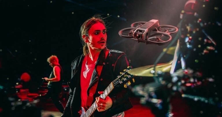 Pato Sardelli bajó un dron en show de Airbag